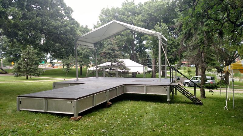 4' X 8' Stage Deck | Event Banquet Wedding Party | Ultimate Events