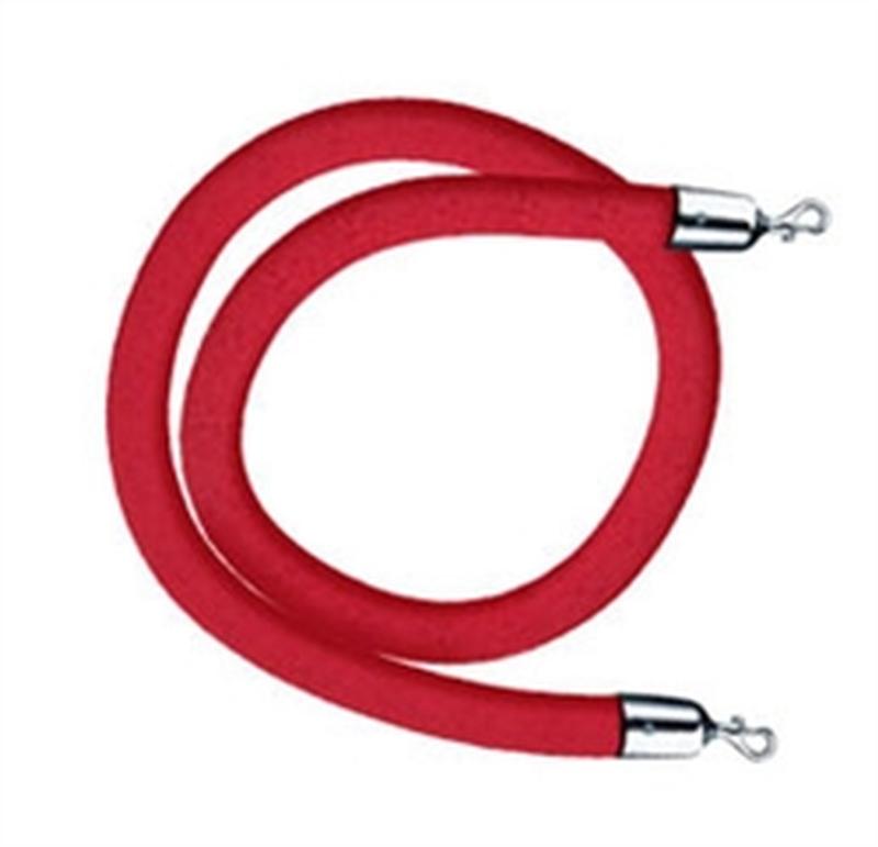 8' Velvet Stanchion Rope | Event Banquet Wedding Party | Ultimate Events