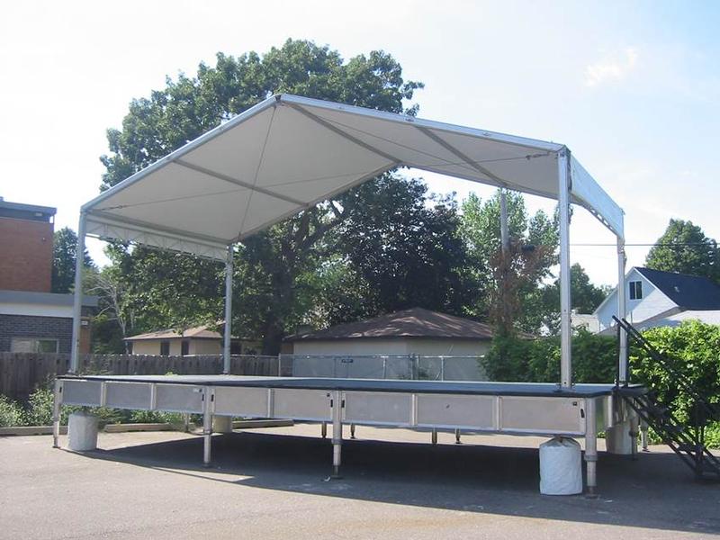 4' X 8' Stage Deck | Event Banquet Wedding Party | Ultimate Events